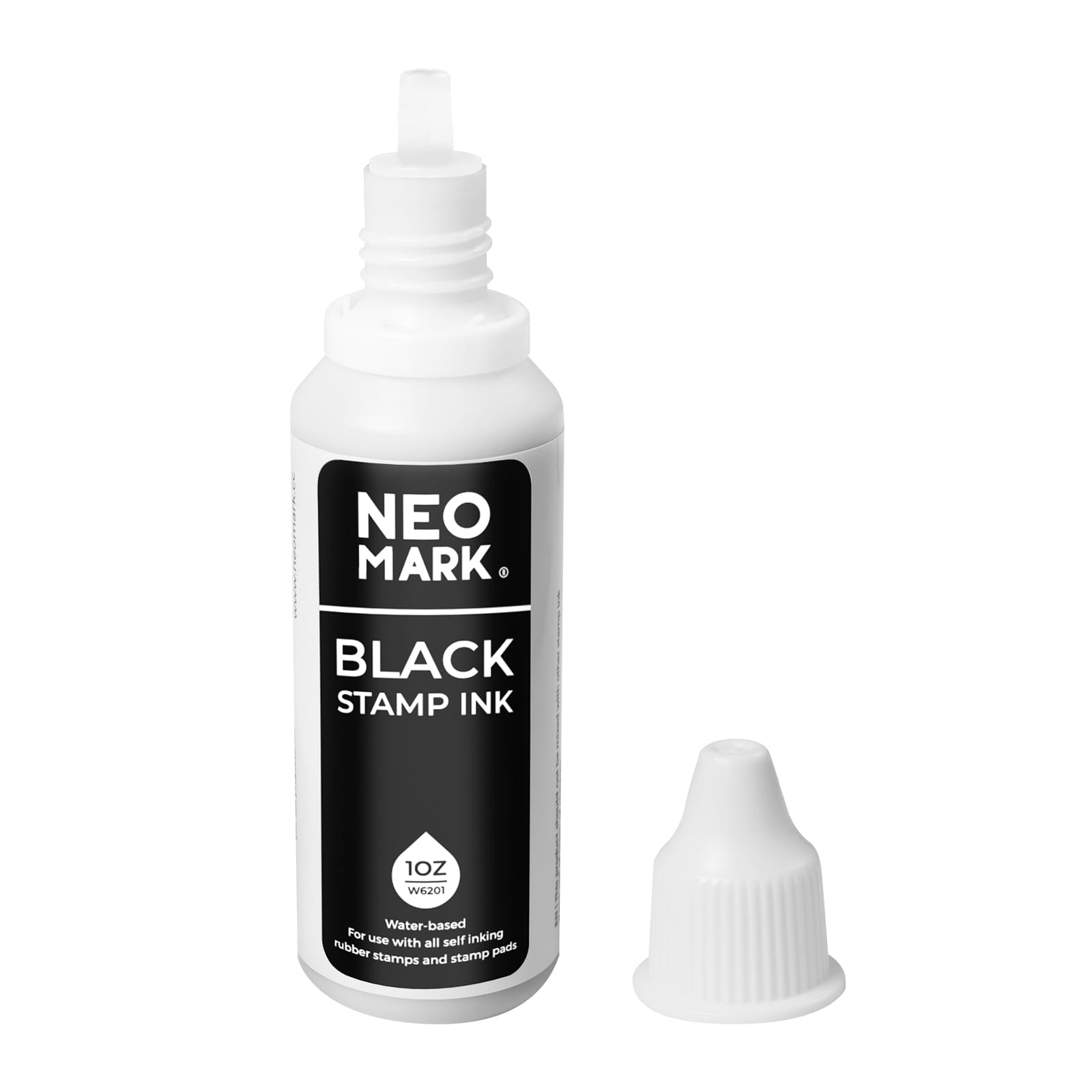 Neo Mark Black Premium Stamp Ink AP-Certified Non-Toxic Refill Ink